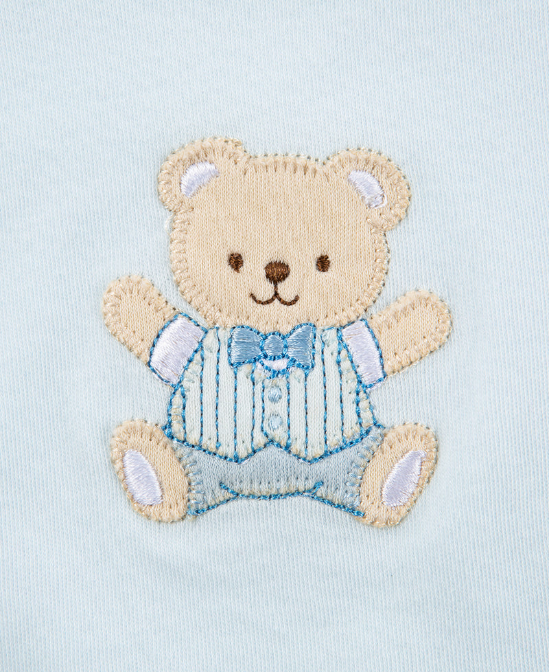 Cute Bear Bib & Burp Set