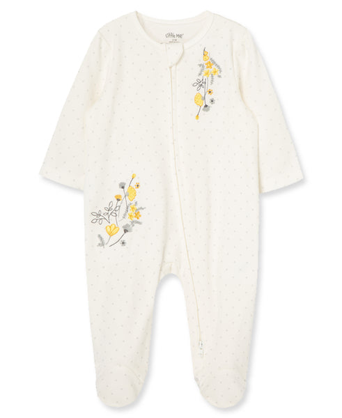 Primrose Zip Footed One-Piece - Little Me